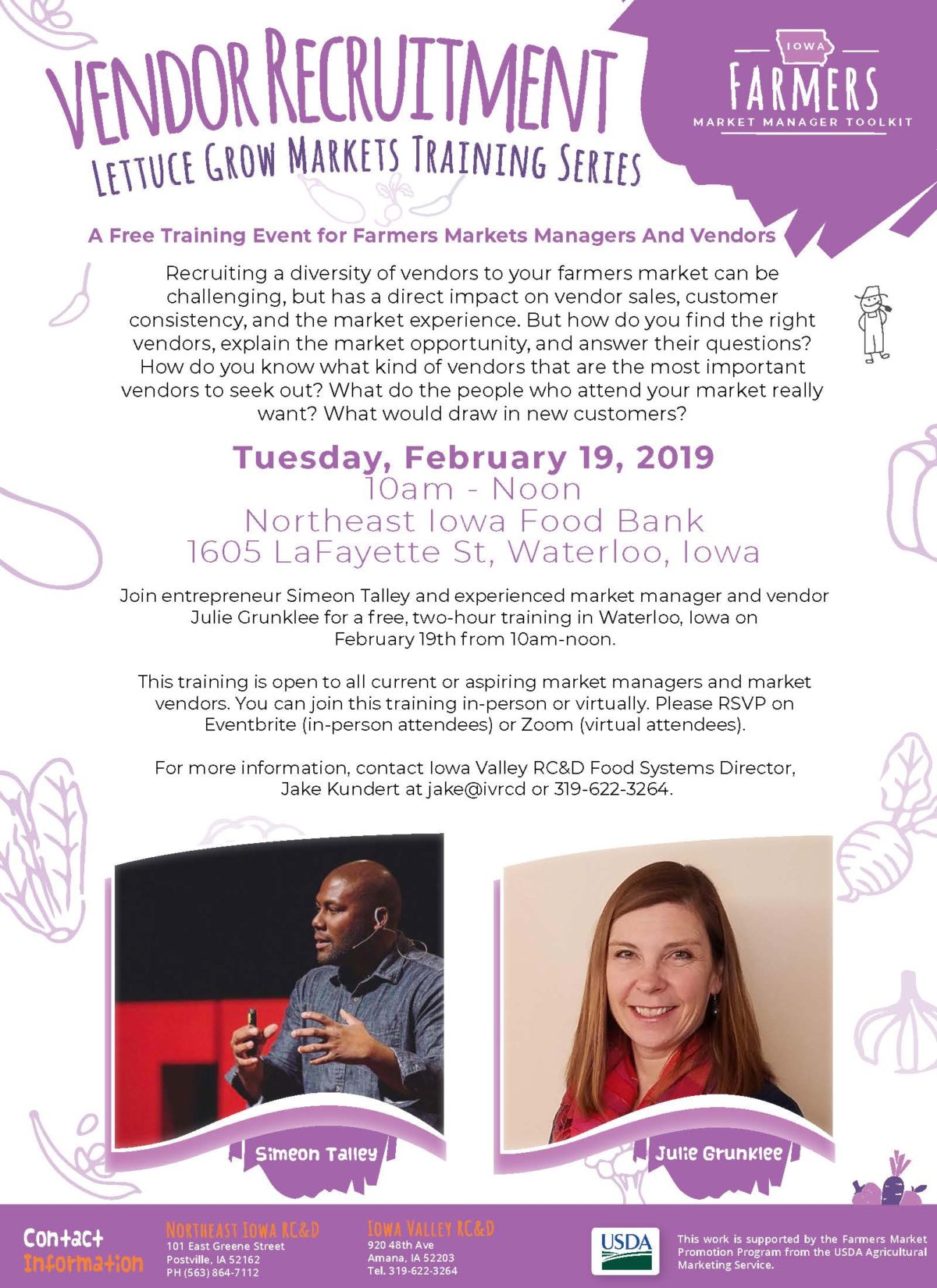 Lettuce Grow Markets Training Series: Vendor Recruitment - Healthy ...
